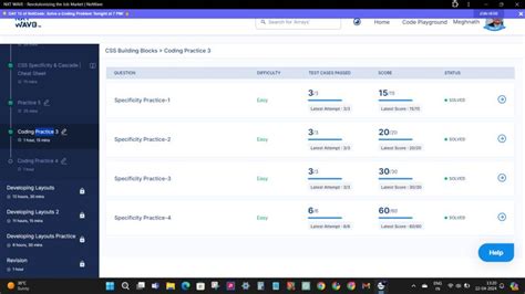 Meghnath A On Linkedin Nxtwave Css Webdevelopment