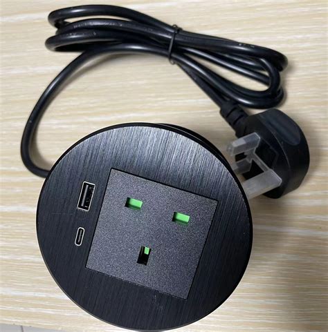 Usb A C Desktop Power Socket Electrical Box And Usb Charging
