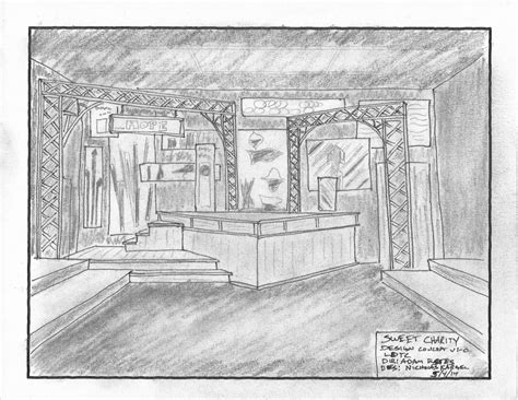 Set Design Sketch Examples
