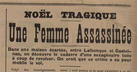 Qui A Tué Lépicière Du Levat Medialot