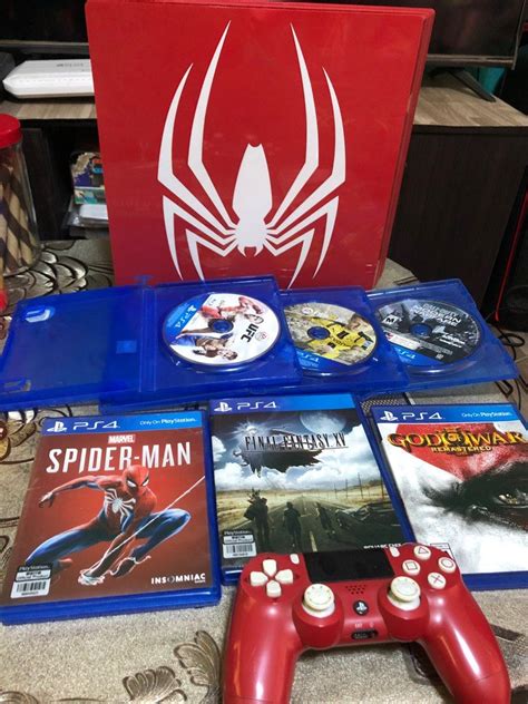 Sale Or Swap Ps4 Pro Spiderman Limited Edition Video Gaming Video