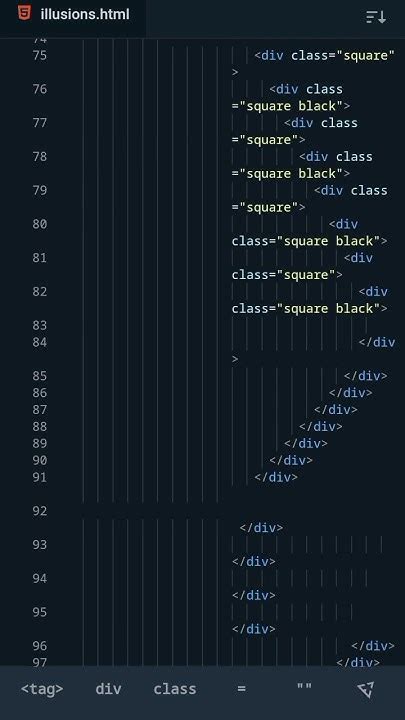 Make A Illusion Using By Html And Css Shorts Coding Html5 Css3 Youtube