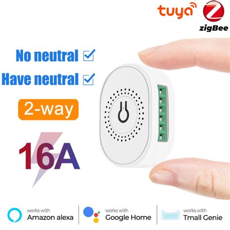 tuya zigbee smart switch hub gateway support two way control remote control app work with smart