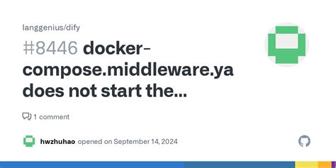 Docker Compose Middleware Yaml Does Not Start The Weaviate Container By Default · Issue 8446