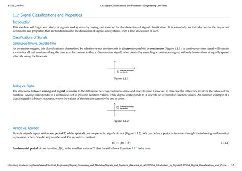 Solution Signal Classifications And Properties Engineering Libretexts