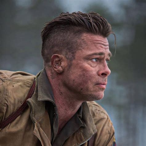 Pin By Joker On Fury Fury Haircut Undercut Hairstyles Brad Pitt