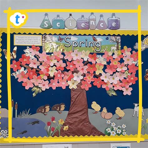 Spring Classroom Display Ideas Spring Classroom Classroom Displays School Displays