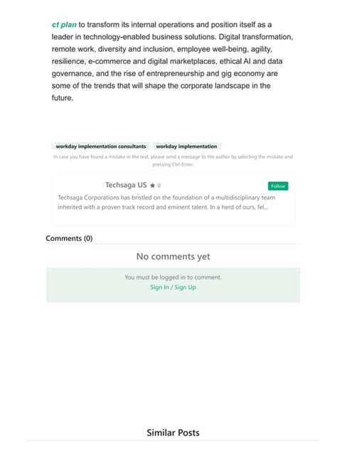 Workday Implementation Project Plan By Techsaga Usa Pdf
