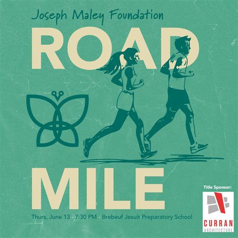 Joseph Maley Foundation On Linkedin Were Just Under Four Weeks Away From Our Road Mile Join