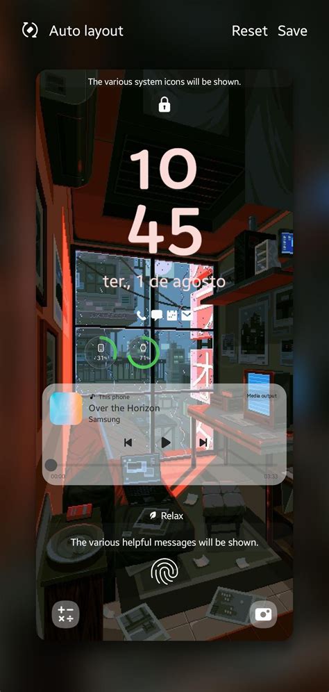Lockscreen Widgets R Oneui