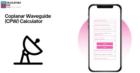 Coplanar Waveguide Cpw Calculator Calculatorspot