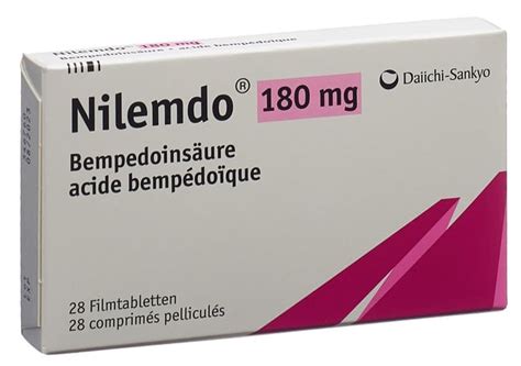 Nilemdo Filmtabl 180 Mg Blist 28 Stk Online Bestellen