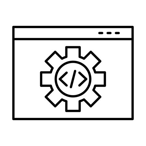 Backend Icon Design 45854133 Vector Art At Vecteezy