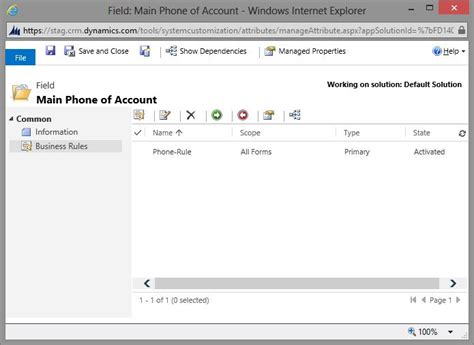 Business Rules In Dynamics Crm 2013 Microsoft Dynamics Crm Blog