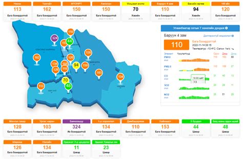 Нийслэлийн хэмжээнд агаарын чанар бага бохирдолтой байна