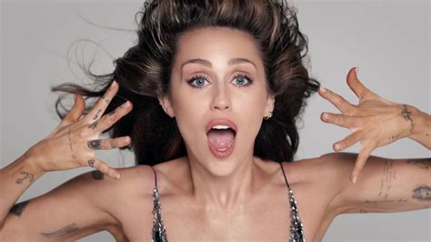 Miley Cyrus Tongue Face 2024