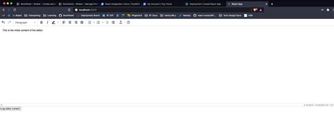 GitHub Marksun21 React Tinymce Demo
