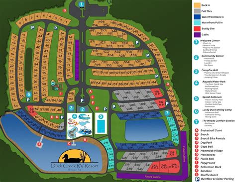 Duck Creek Utah Campground Map Publications Utah State Parks