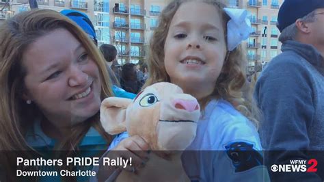 Ginormous Crowd Attend Panthers Pride Rally In Charlotte