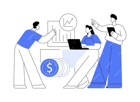 Ilustración Vectorial De Dibujos Animados Aislados De Gestión