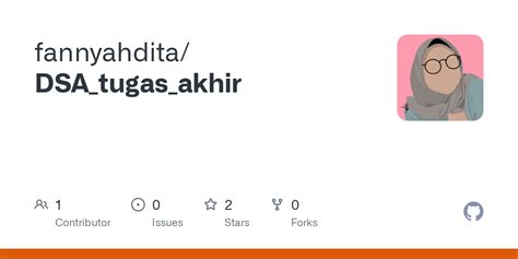 GitHub Fannyahdita DSA Tugas Akhir