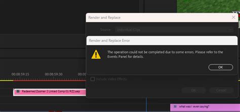 Render And Replace Ae Dynamic Link Adobe Product Community 14540492