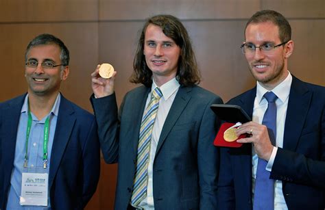 Fields Medal Nobel Prize Of Mathematics Awarded To Four Men Bloomberg