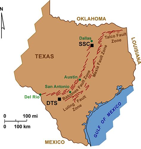 fault lines in texas
