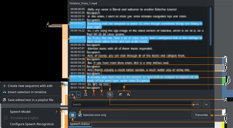 Speech To Text — Kdenlive Manual 25 08 Documentation