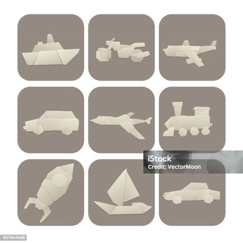 종이 접기 물류 용지 전송 개념 원래 플랫 여행 종이 시트 교통 자유 벡터 일러스트 레이 션 개념에 대한 스톡 벡터 아트 및