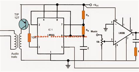 Class D Amplifier Circuit Using Ic 555 Circuit Diagram Centre