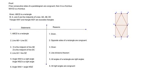 Two Column Proof