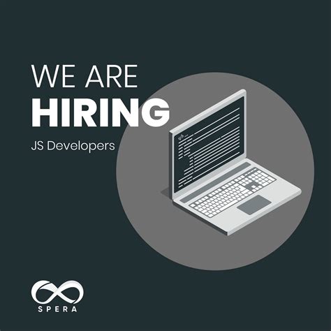 Spera We Are Hiring Javascript Developers Elevate Modern Software Development As A Javascript