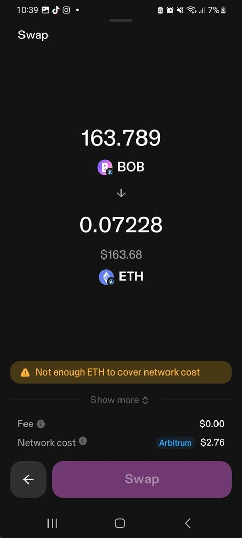 bob stuck in uniswap wallet r uniswap
