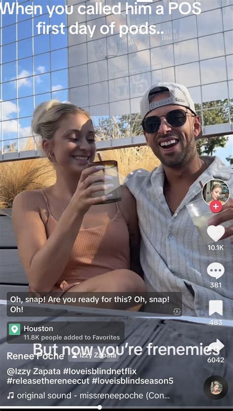 Renee And Izzy On Tiktok Rloveisblindonnetflix
