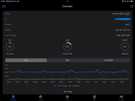 Proxmox Server Bequem Mit Dem Ipad Und Proxmate Verwalten Blogadmin