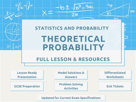 Theoretical Probability Full Lesson With Differentiated Resources