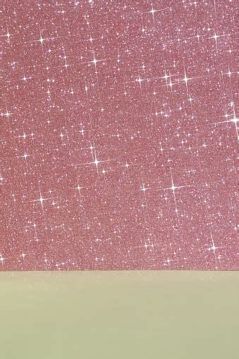 화장품이나 선물의 프리젠 테이션을위한 최소한의 추상 녹색과 분홍색 반짝이는 반짝이는 배경 프리미엄 연단 장면 쇼케이스 디스플레이