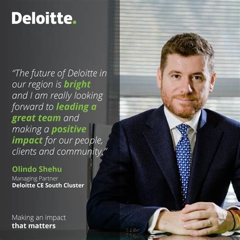 Deloitte On Linkedin Deloitte Deloittecesouth Impactthatmatters