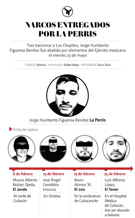 A Qué Narcotraficantes De Chapitos Entregó La Perris Antes De Morir