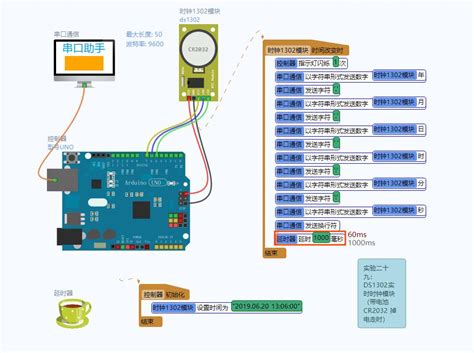 「雕爷学编程」arduino动手做（29）——ds1302时钟模块 行者花雕 博客园