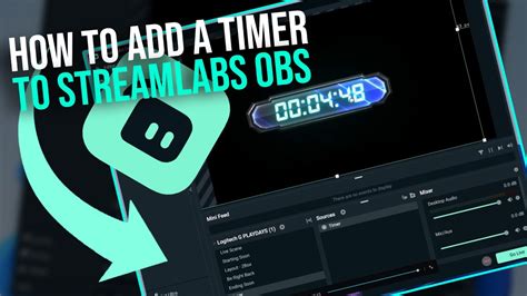 how to add timer to streamlabs obs how to add timer to stream