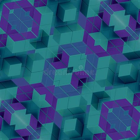 Modern Trendy Geometric Background With Composition Of Rectangular Shapes 3d Rendering Digital