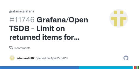 Grafanaopen Tsdb Limit On Returned Items For Template Variables