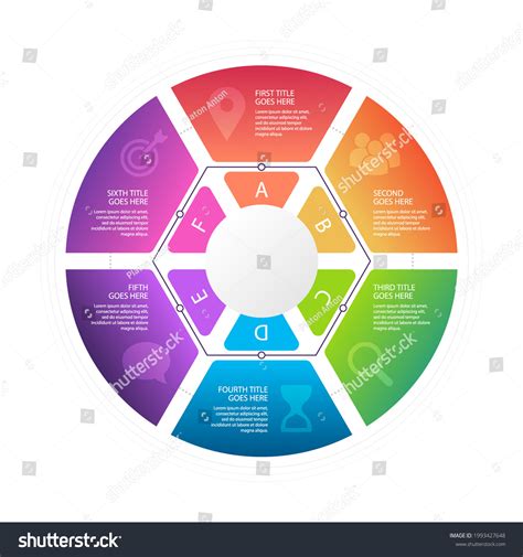 Circular Diagram Business Finance Progress Graph Stock Vector Royalty Free 1993427648