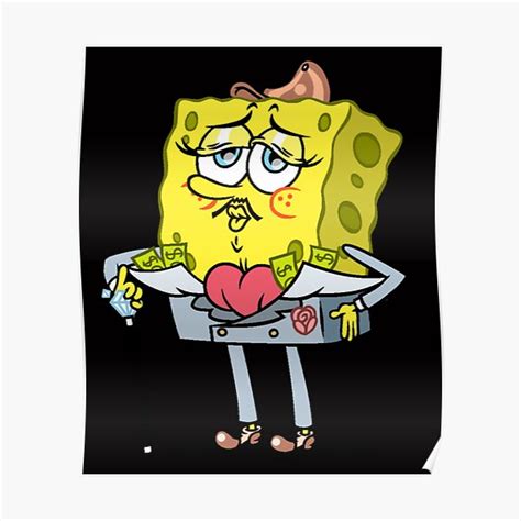Spongebob Poster For Sale By Benjaminnnn Redbubble