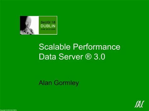 Scalable Performance Data Server Â® 30