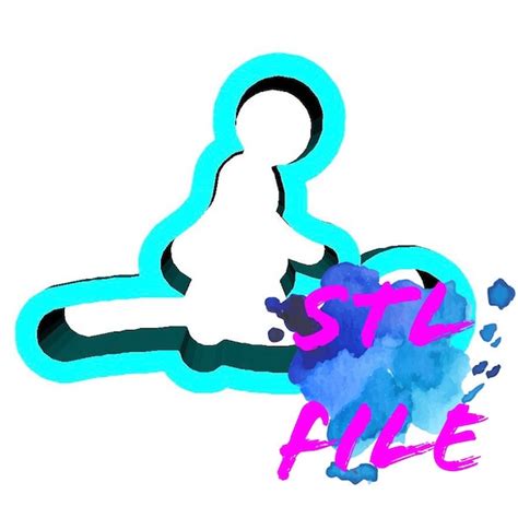 D STL Print File Cowgirl Sex Position Cookie Cutter Fondant Etsy Singapore