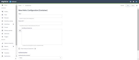 Helm Container Plugin · Digital Ai Release