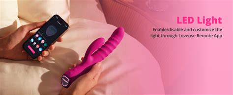 Lovense Velvo Rabbit Vibrator With Rotating Beads G Spot